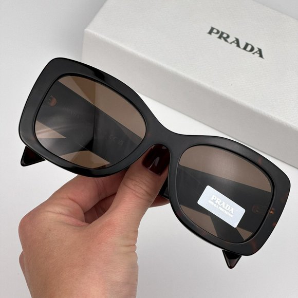 Prada | Accessories | Prada Pra8s 6n5y1 Sunglasses Briar Tortoise Brown ...